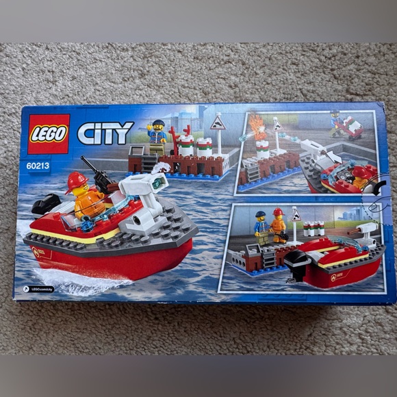 Lego | Toys | Nwt Lego 6223 Dock Side Fire 97 Pieces | Poshmark